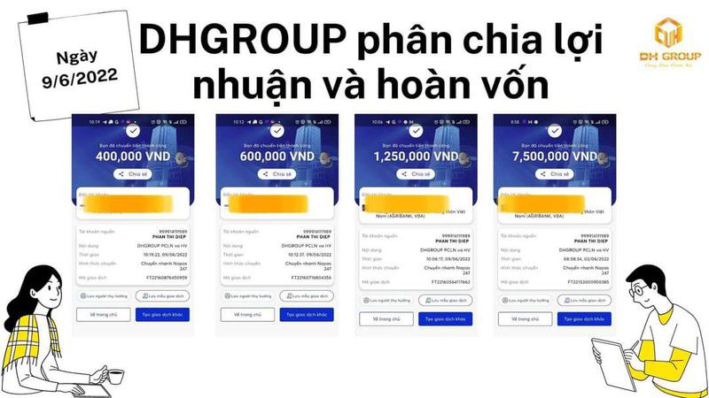 DH Group huy động vốn khách hàng, năng lực tài chính có đảm bảo?
